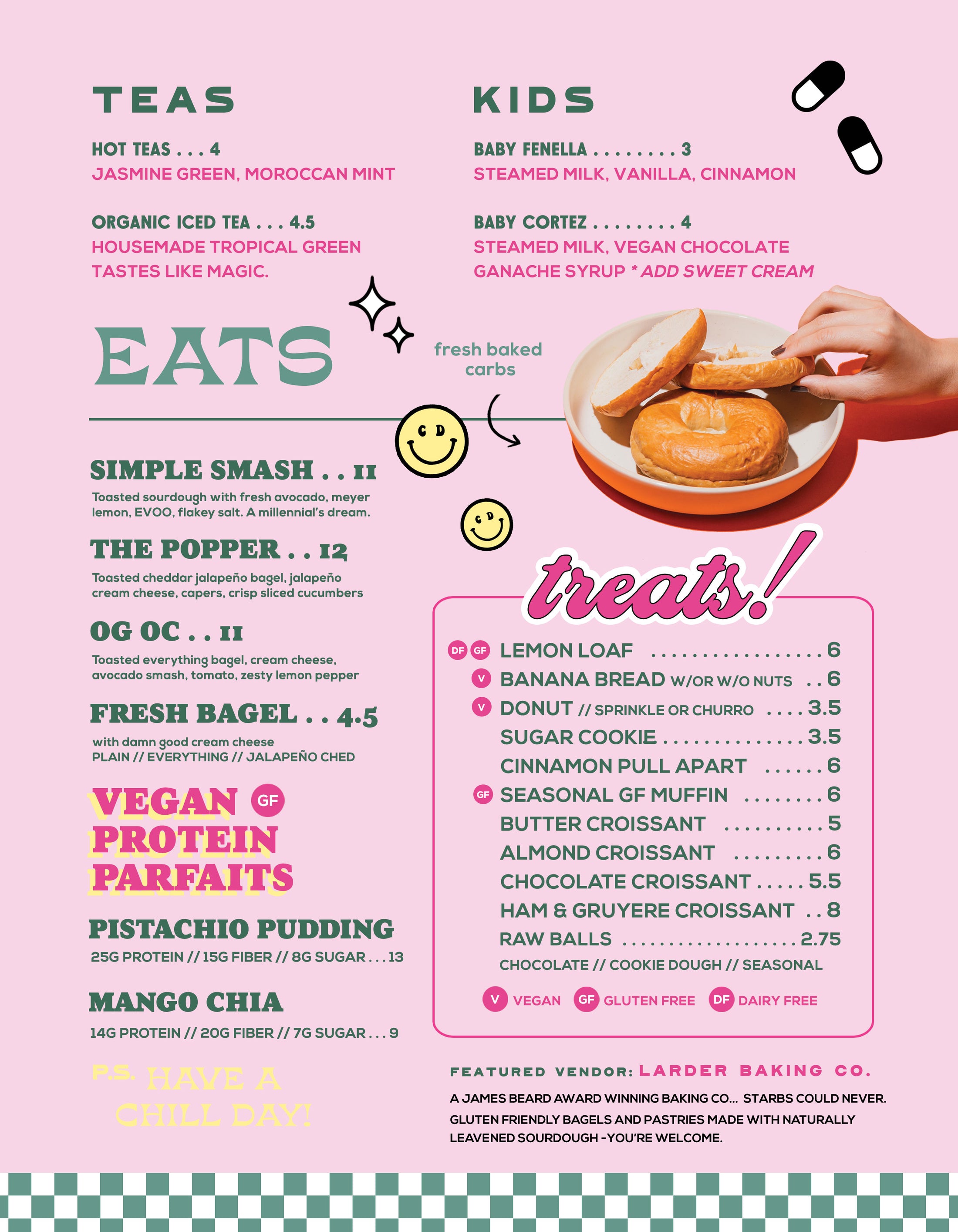 MicroDose Menu – Coffee Dose