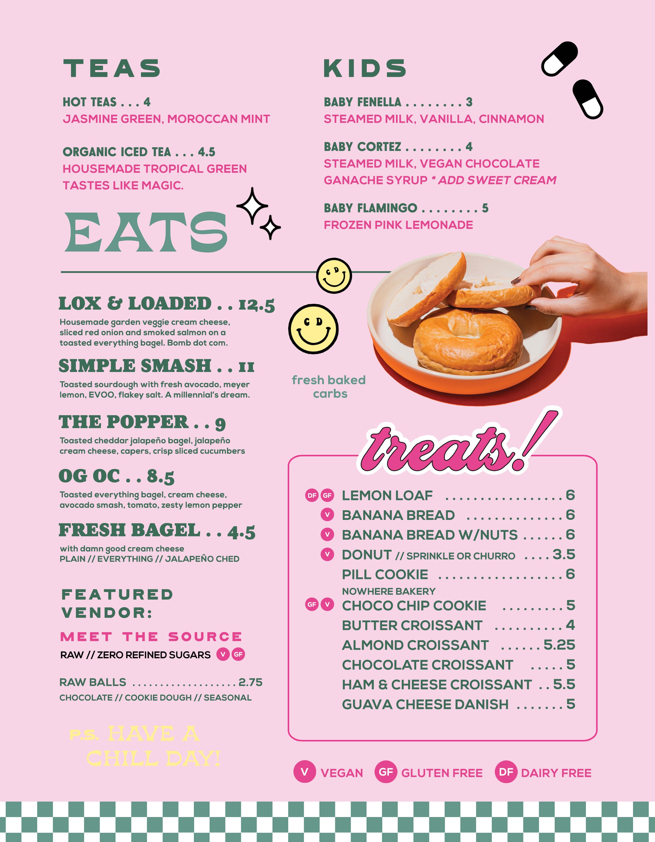 MicroDose Menu – Coffee Dose